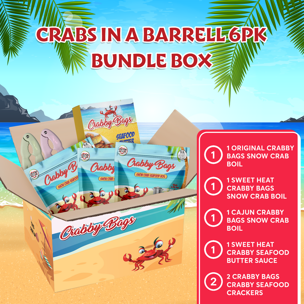 Crabby Bundles Save 25 On Crabby Bags Your Ultimate Seafood Boil